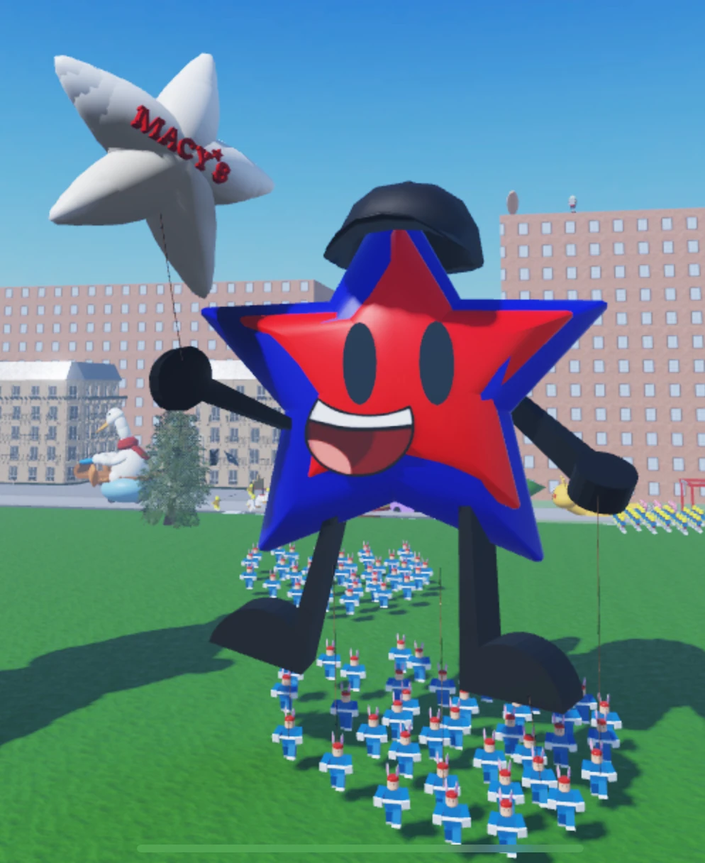 Shea the superstar but he’s Roblox parade balloon | Fandom