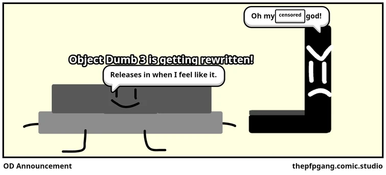Object Dumb Announcement | Fandom