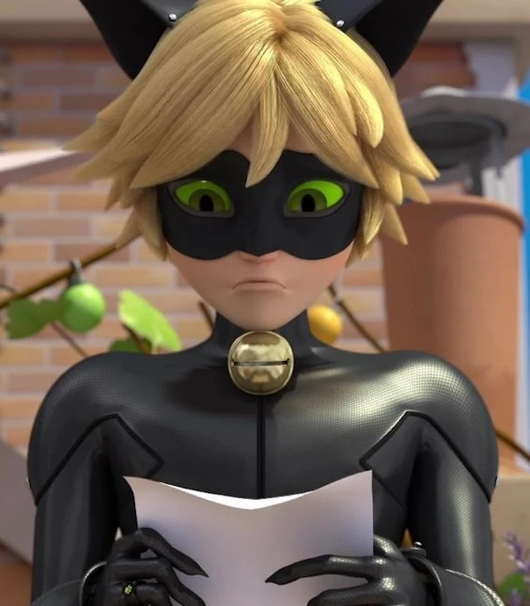 What is Cat Noir reading and is nervous about reading? (Wrong answers ...