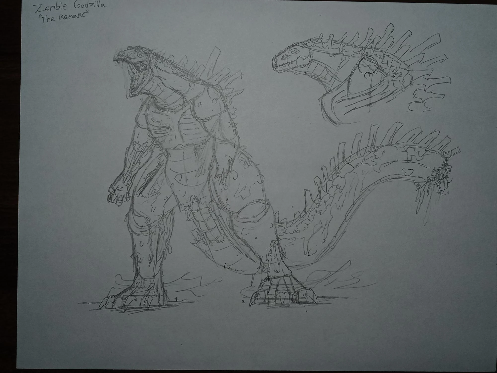 Zombie Godzilla The Remake | Fandom