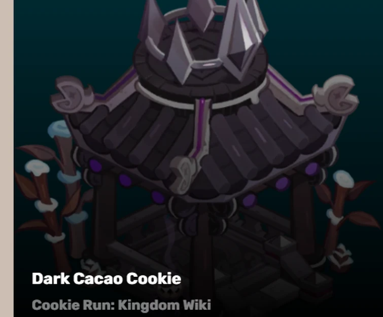 ah yes this is dark cacao cookie | Fandom