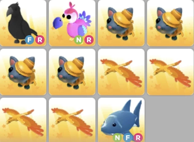 can my inv get owl or parrot | Fandom