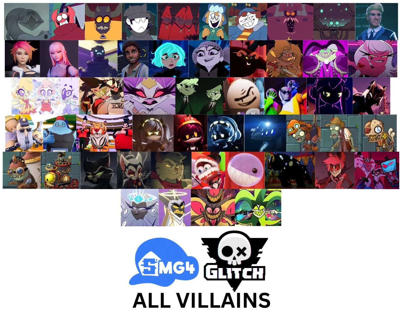 ALL Villains SMG4 & GLITCH PRODUCTIONS (2018-2024) | Fandom
