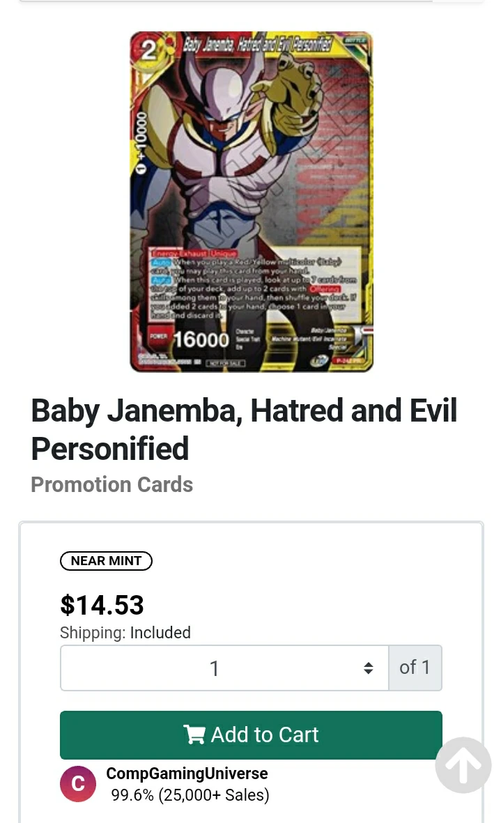DBS Card Game Market Search | Fandom