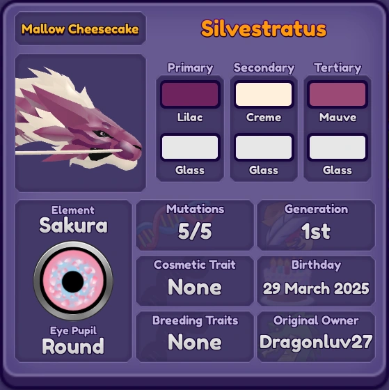 Swapping Mallow Cheesecake themed Silve! 𐔌՞. .՞𐦯 | Fandom