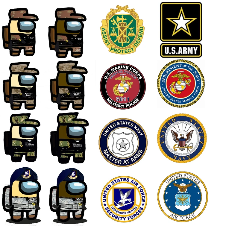 Among Us Military Skins | Fandom