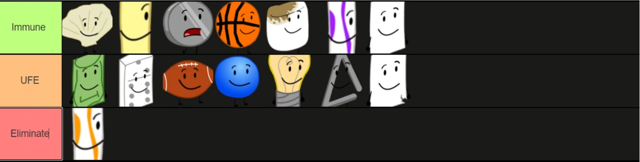 bfdi 12 recommended characters viewer voting 2 (vote to eliminate) | Fandom