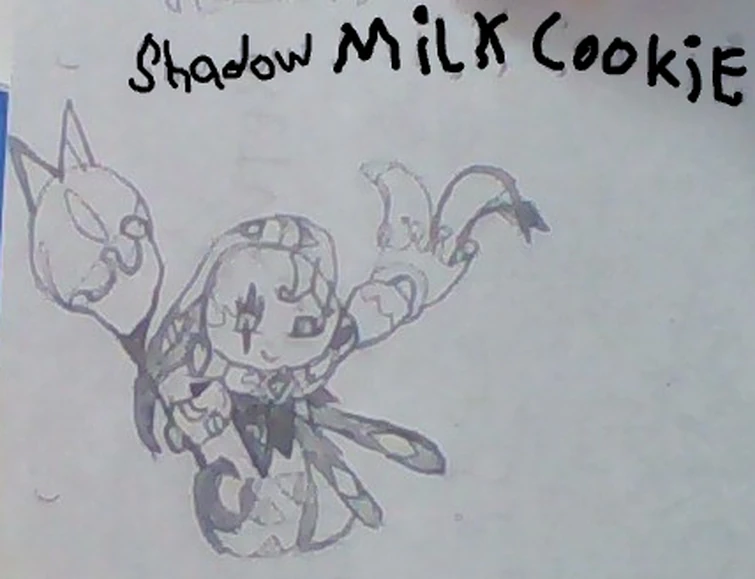 I drew Shadow Milk Cookie.How'd I do? | Fandom