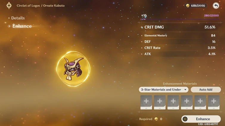 never trust artifacts with max or almost max crit rolls | Fandom