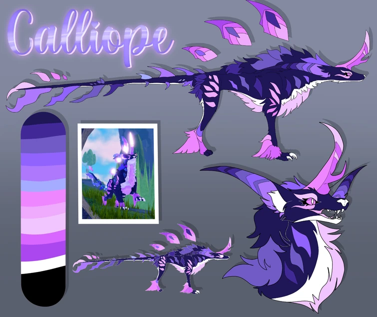 Calliope Character Reference Art | Fandom