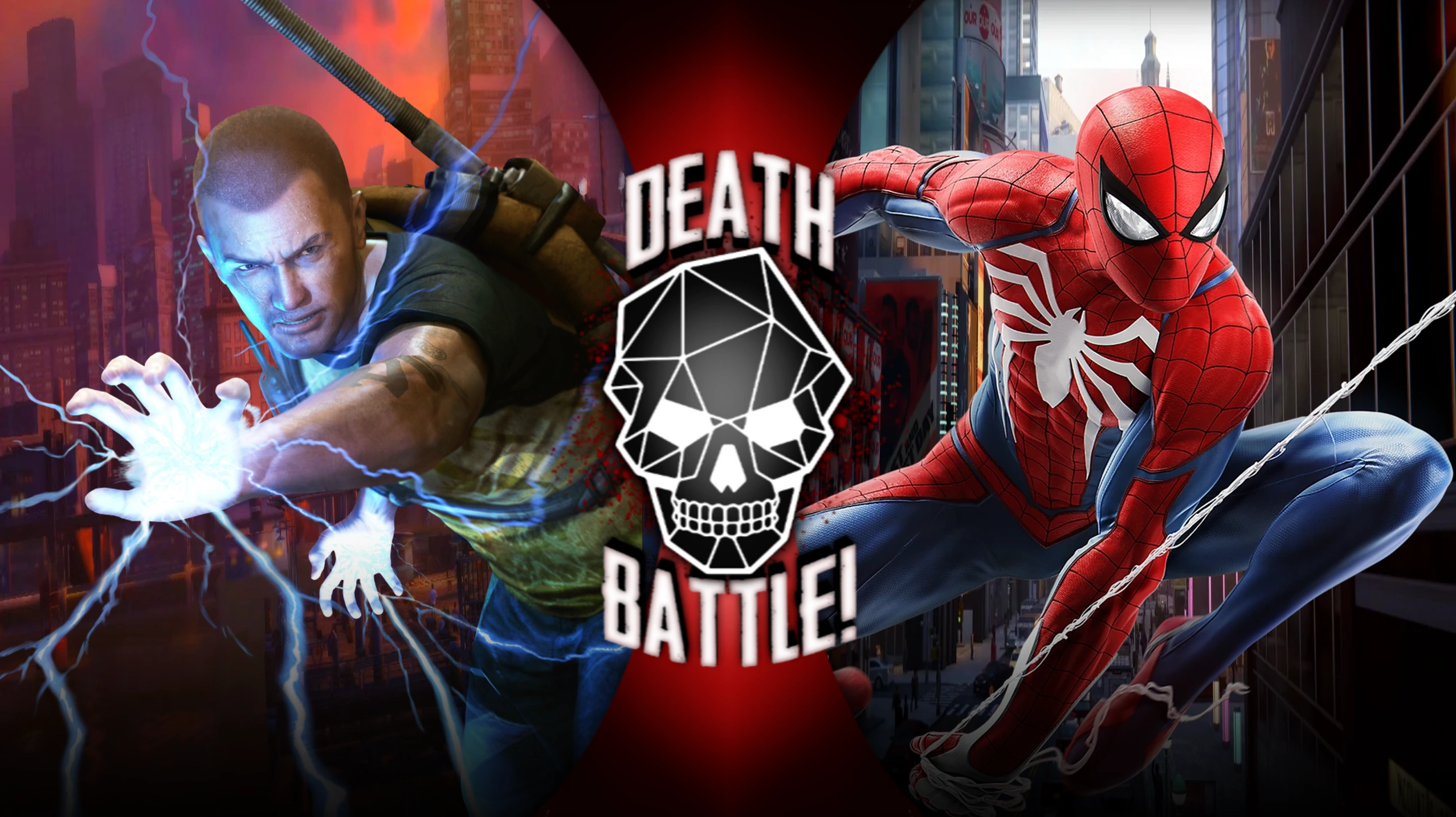 Cole MacGrath vs Spider-Man Thumbnail | Fandom