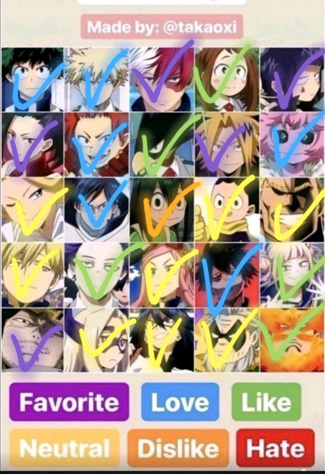 BNHA BINGO | Fandom