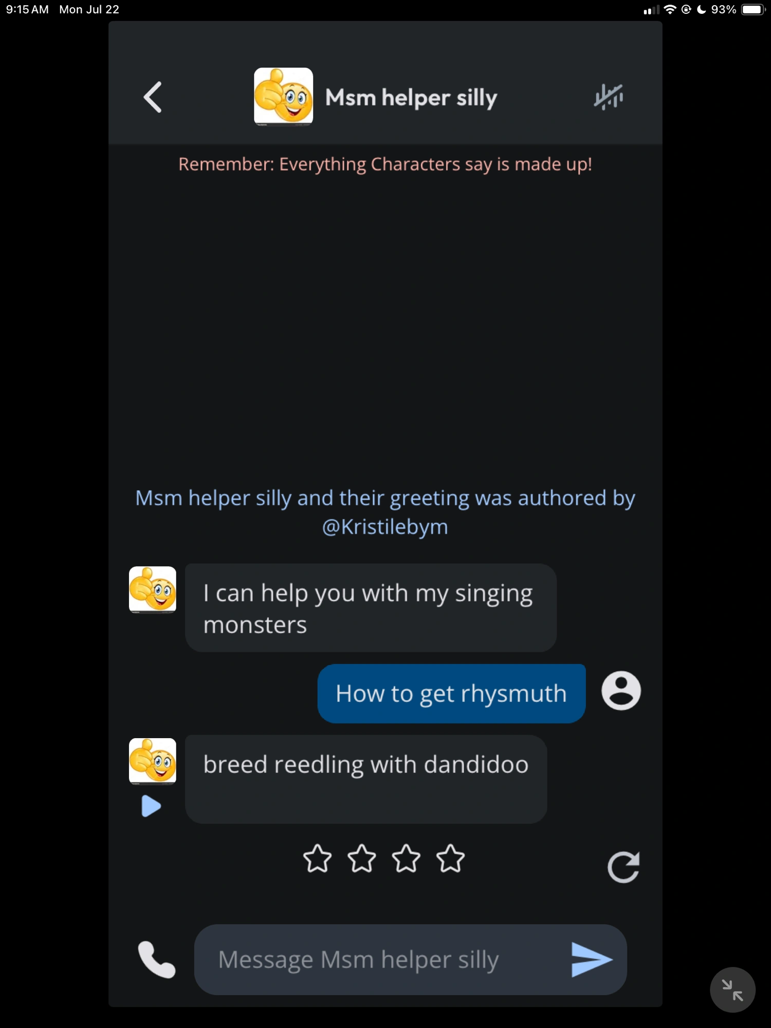 The return of the msm “helper” ai | Fandom