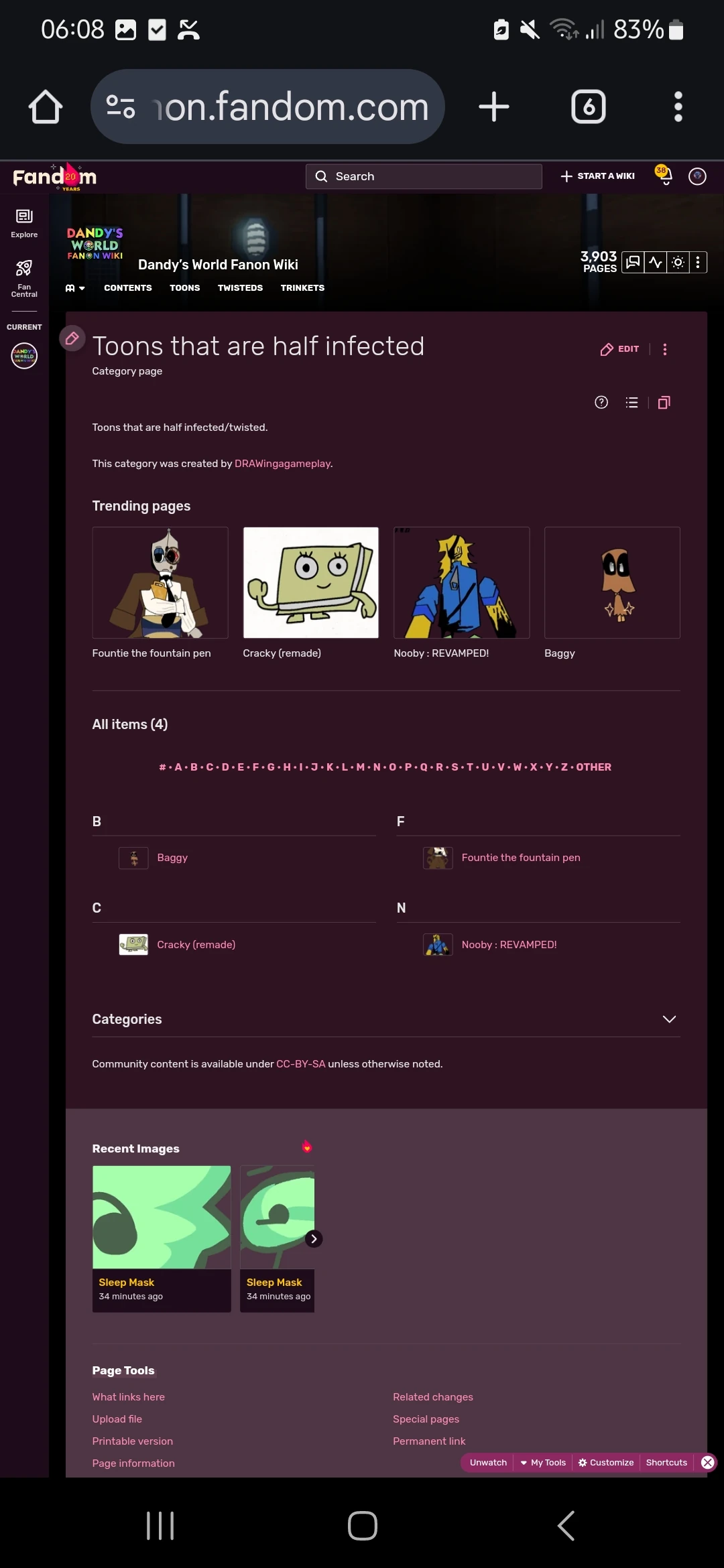 Huh wuh one of the categories I wanted to delete got some other ocs | Fandom
