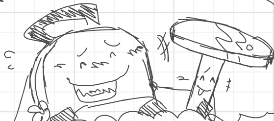 hfjone + animatic battle doodles | Fandom