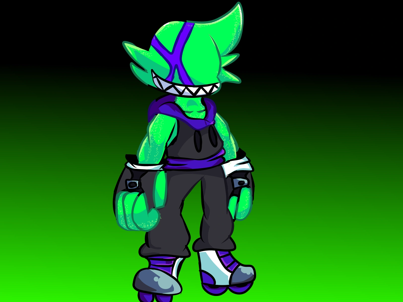 Aw Hell Naw I Drew Another NeonCorpse Fanart Fandom