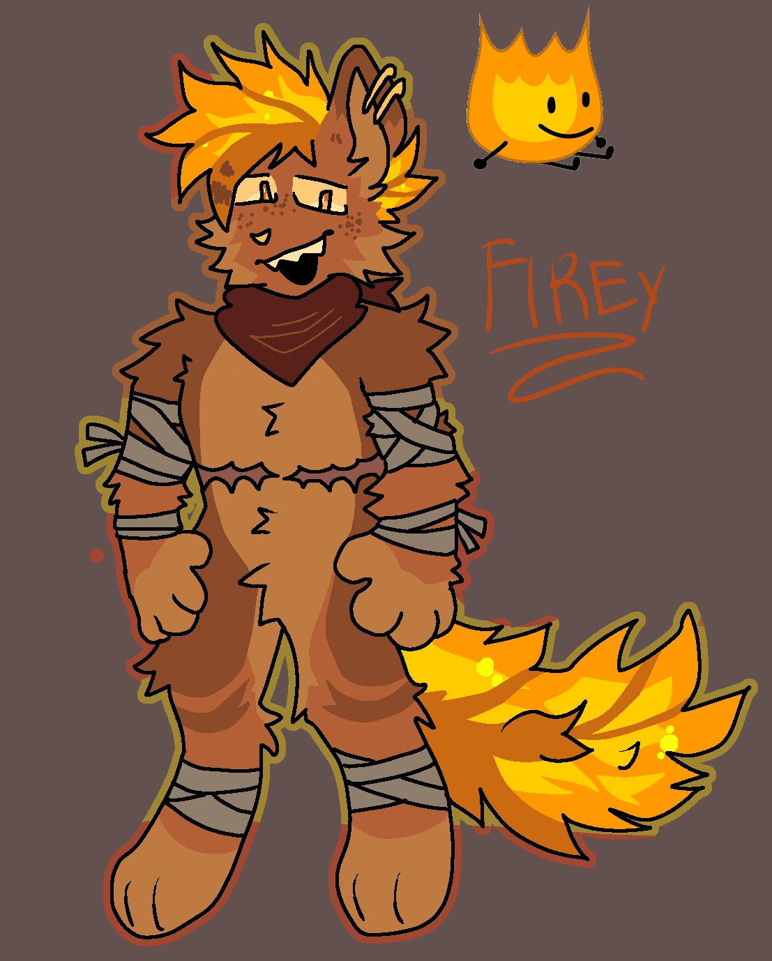 Firey bfb as a furry | Fandom