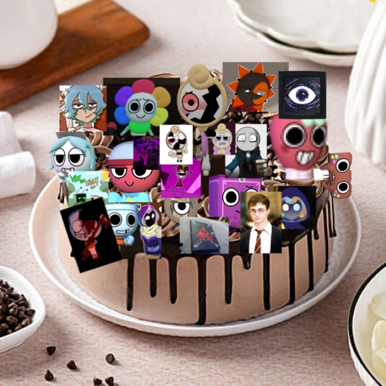 bro my hear me out cake has 2 cakes, how yall keeping yours at like 8 ...