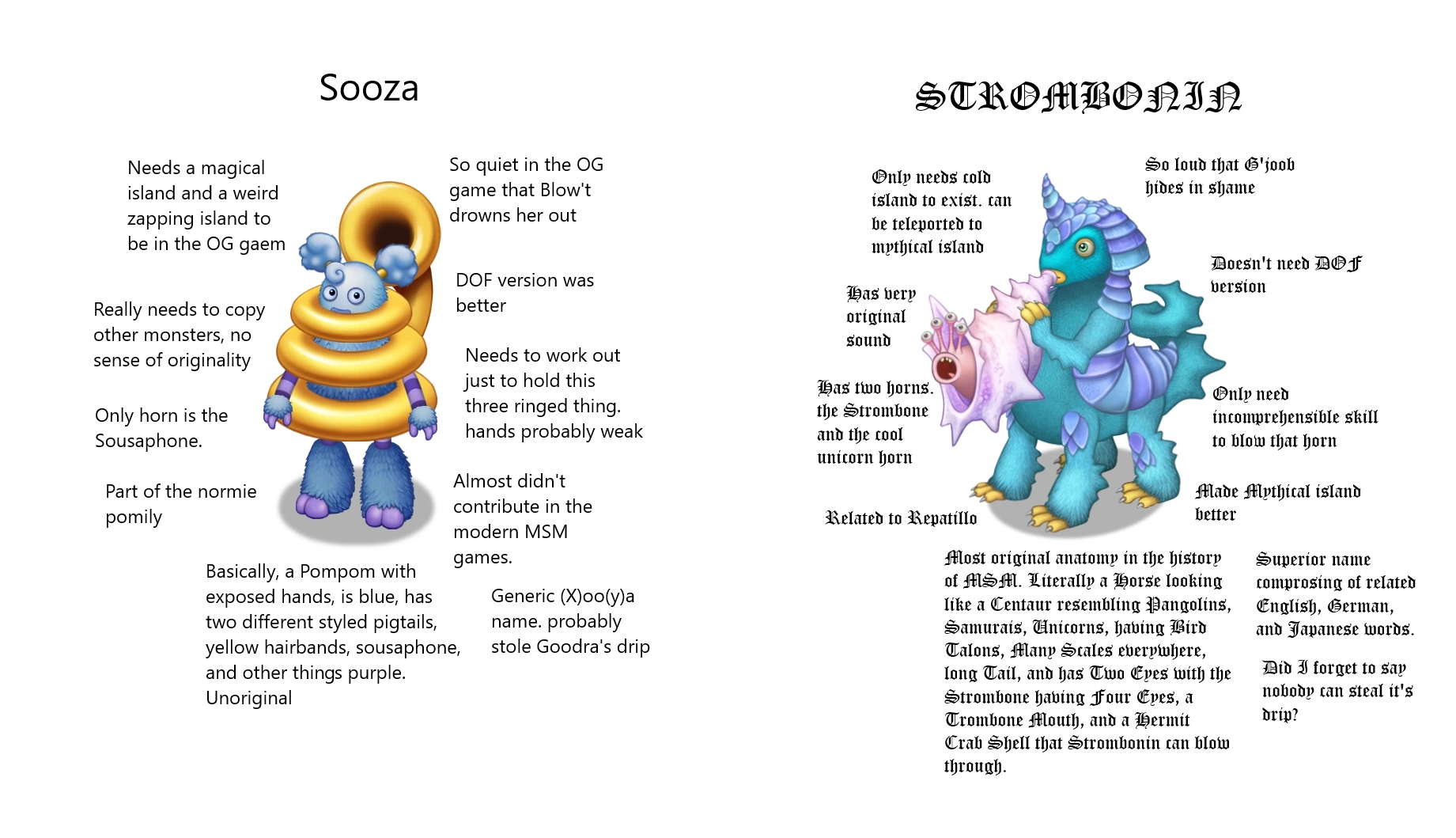 Sooza vs Strombonin | Fandom