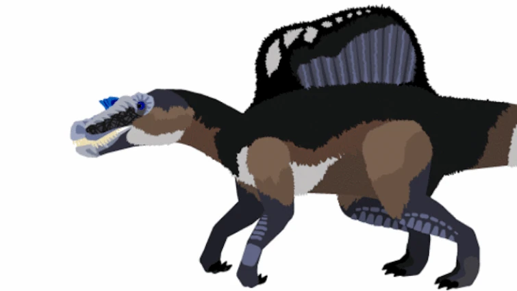 Here is my oc. Oreo the spinosaurs | Fandom
