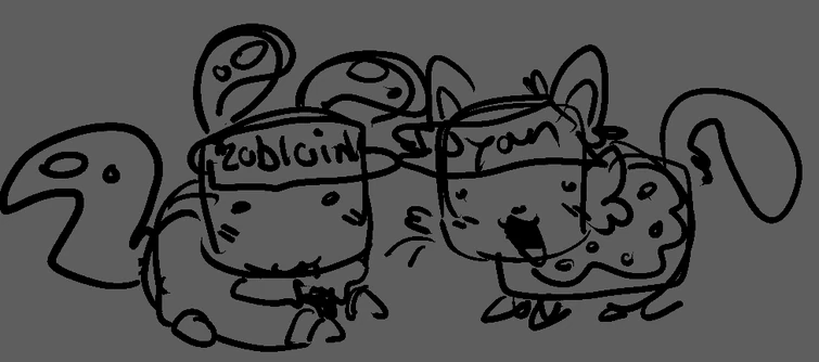 nyan elliot doodles | Fandom