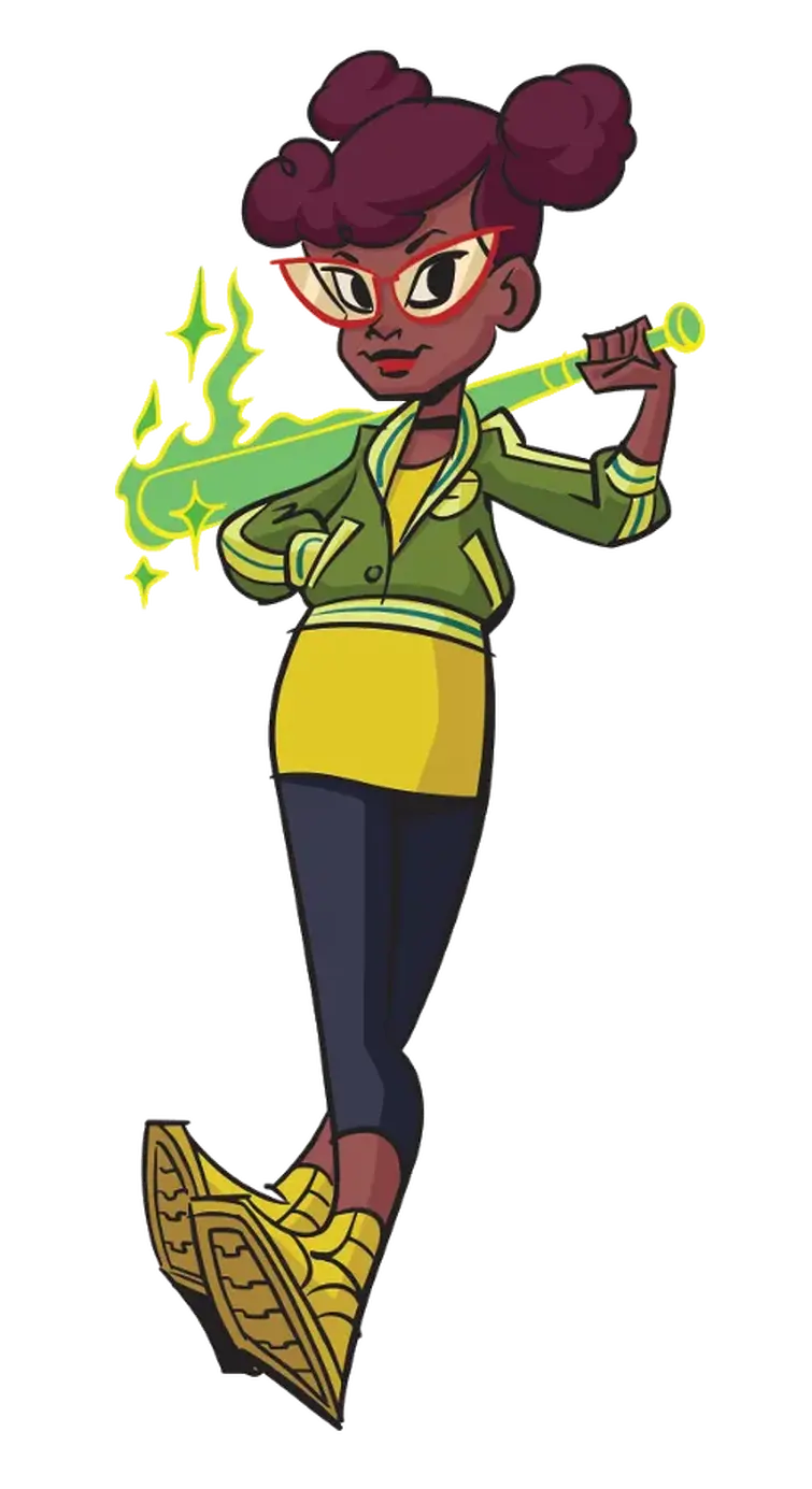 Can someone draw April O'Neil from Rise of the TMNT meeting Princess ...