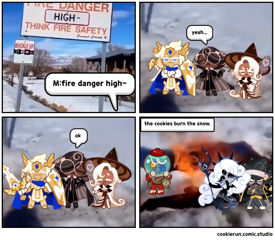 Fire danger high | Fandom