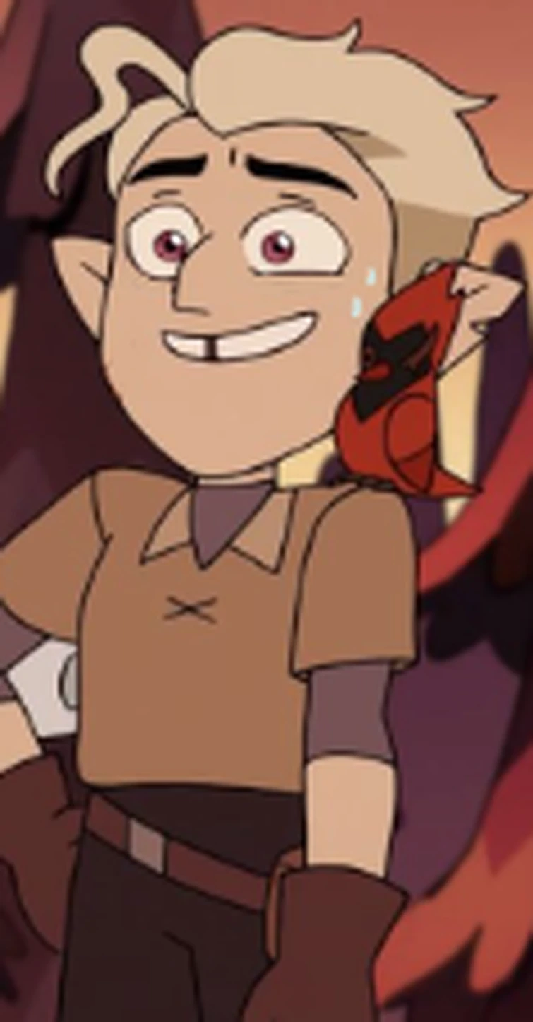 Hunter, but I erased his trauma (eyebags, and scar) XD | Fandom