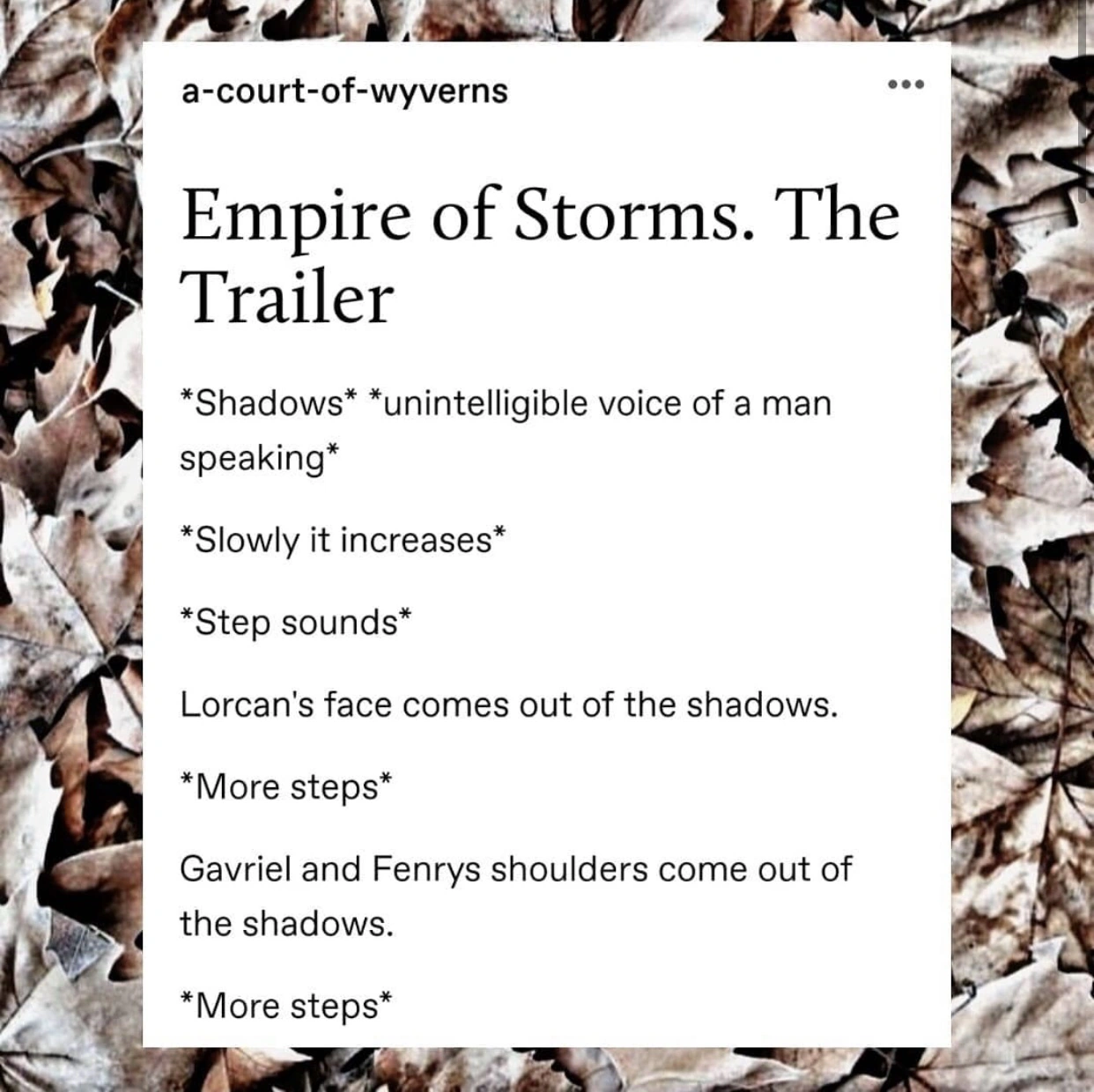 EOS trailer | Fandom