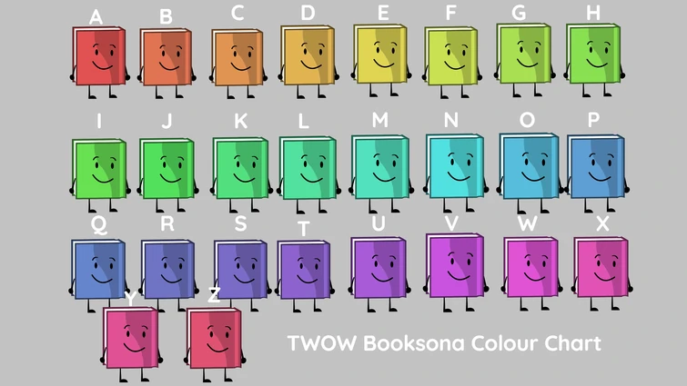 TWOW Booksona Color Chart | Fandom