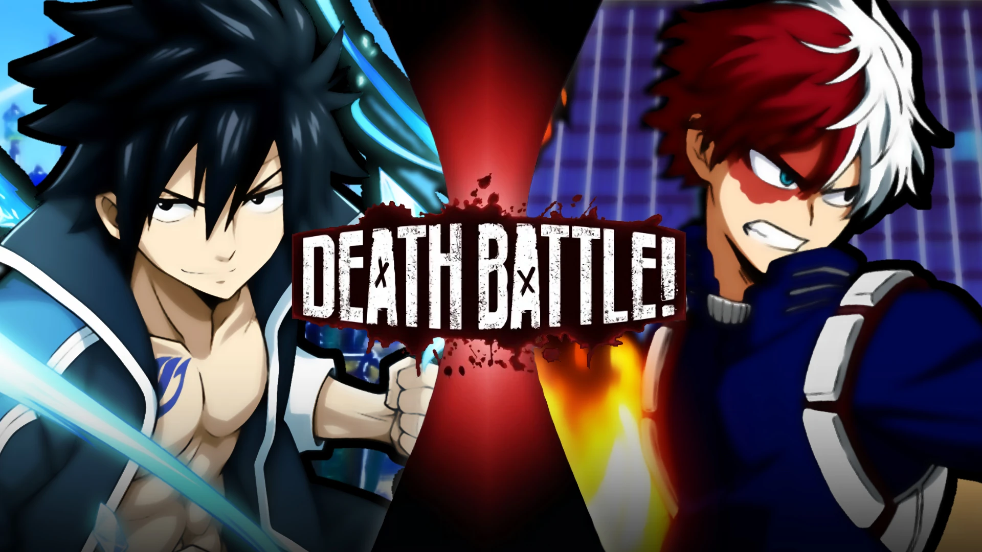 Gray Fullbuster vs Shoto Todoroki (Fairy Tail vs My Hero Academia) | Fandom
