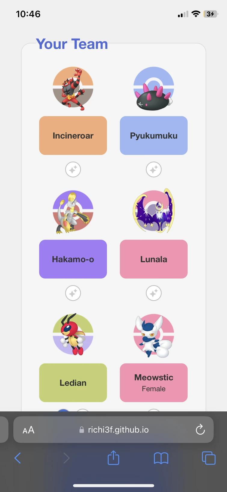 All of my Pokémon teams I guess | Fandom