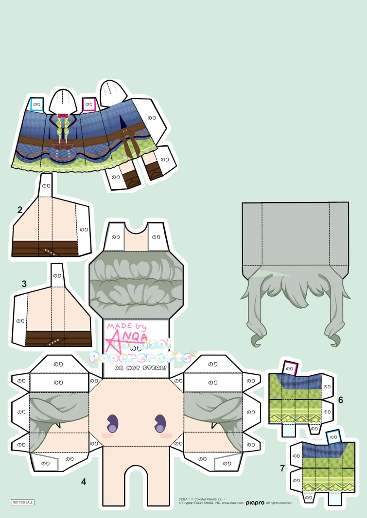 nene papercraft I made | Fandom