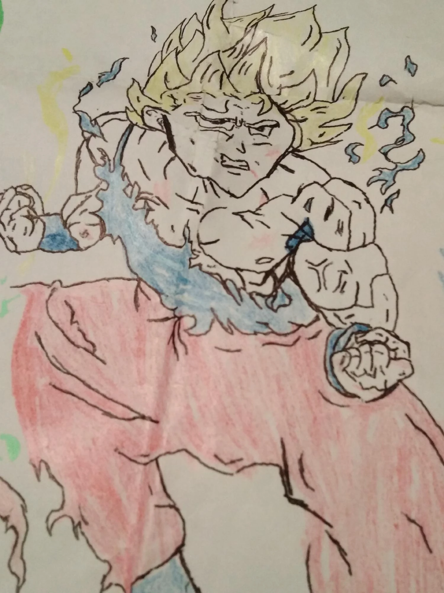 My goku drawing | Fandom