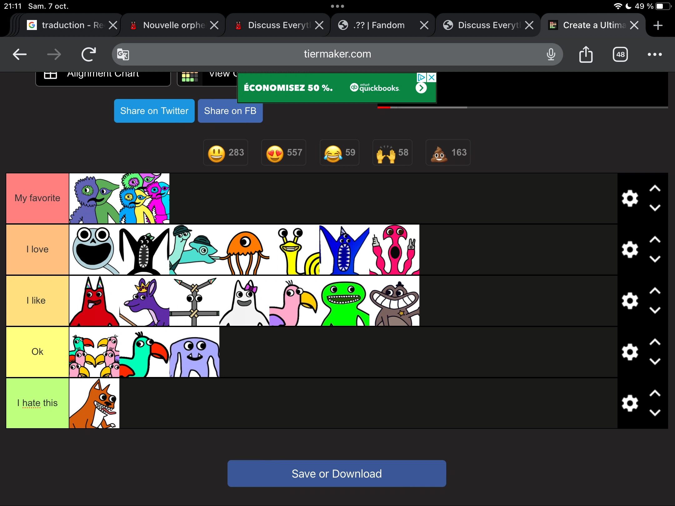 All tier list | Fandom