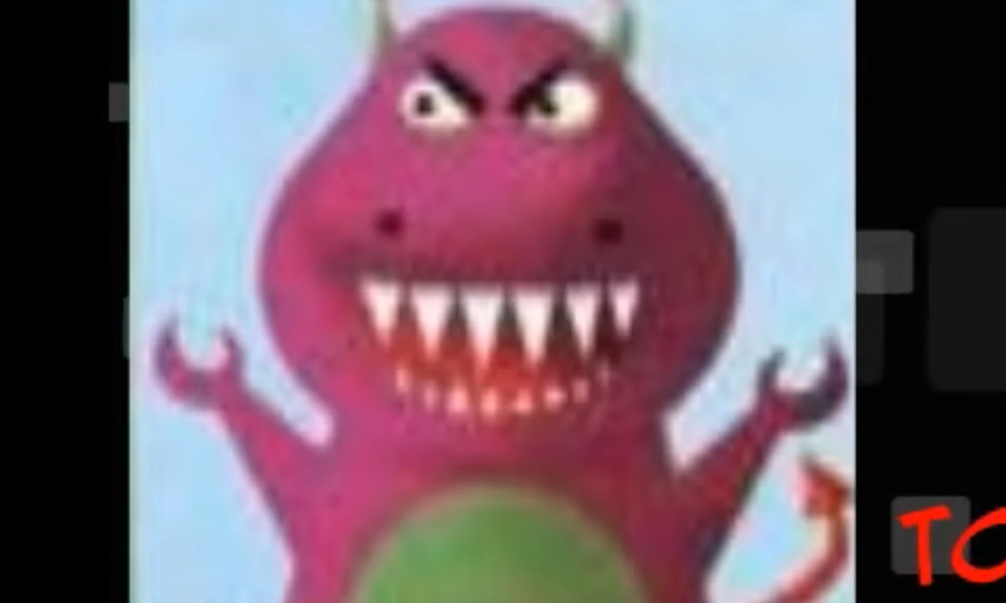 What should i name this unnamed evil barney? | Fandom