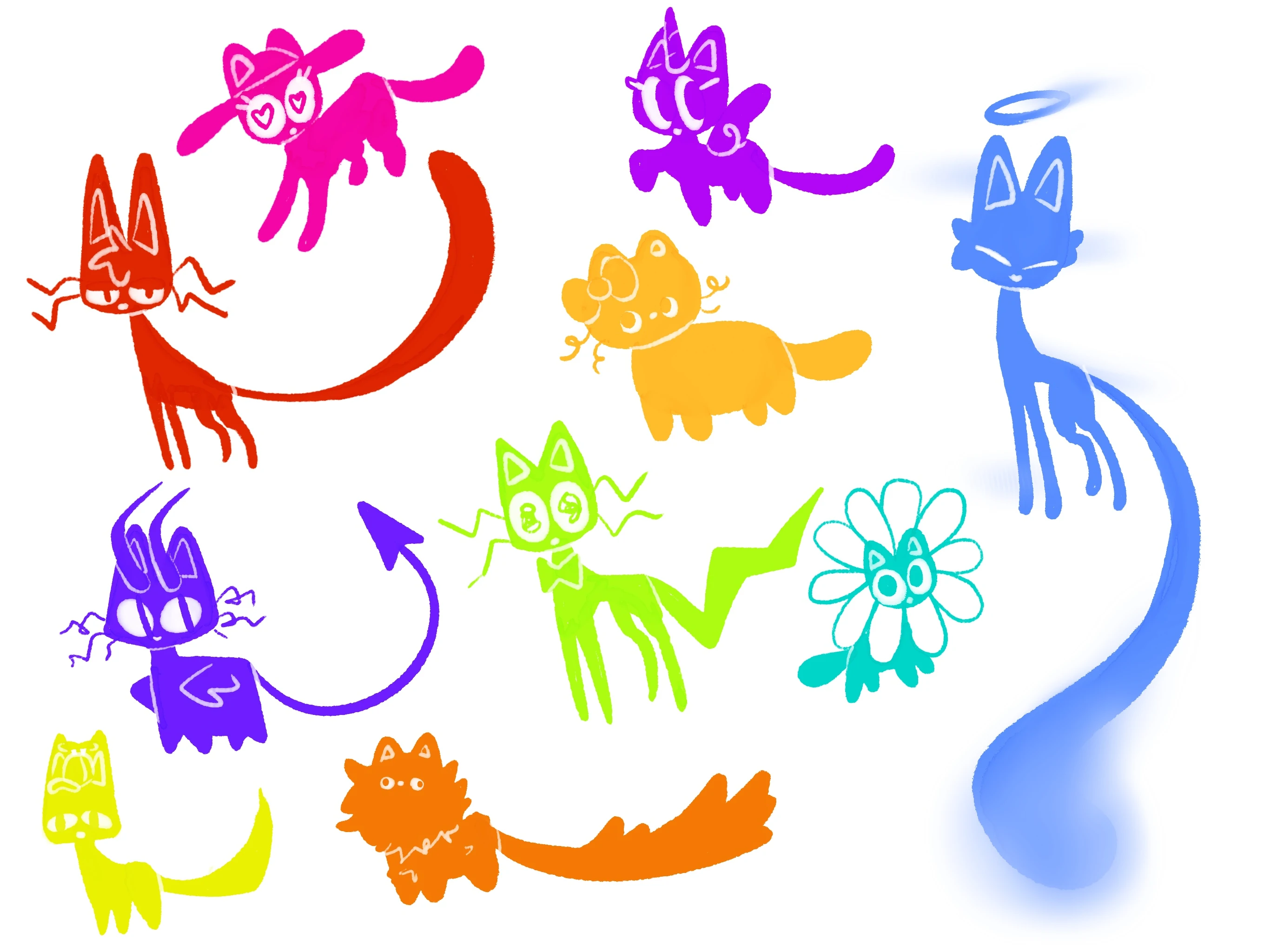 silly rainbow cats adopt | Fandom