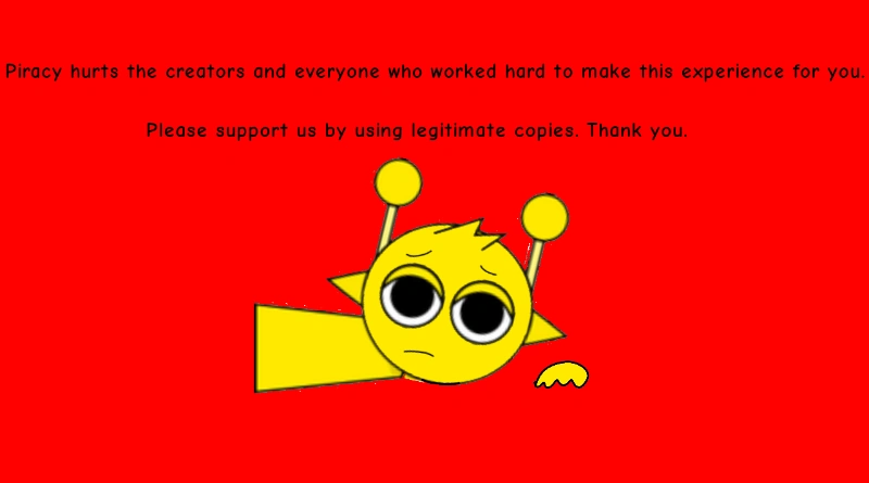 what if Sprunki had an anti piracy screen? (Concept) | Fandom