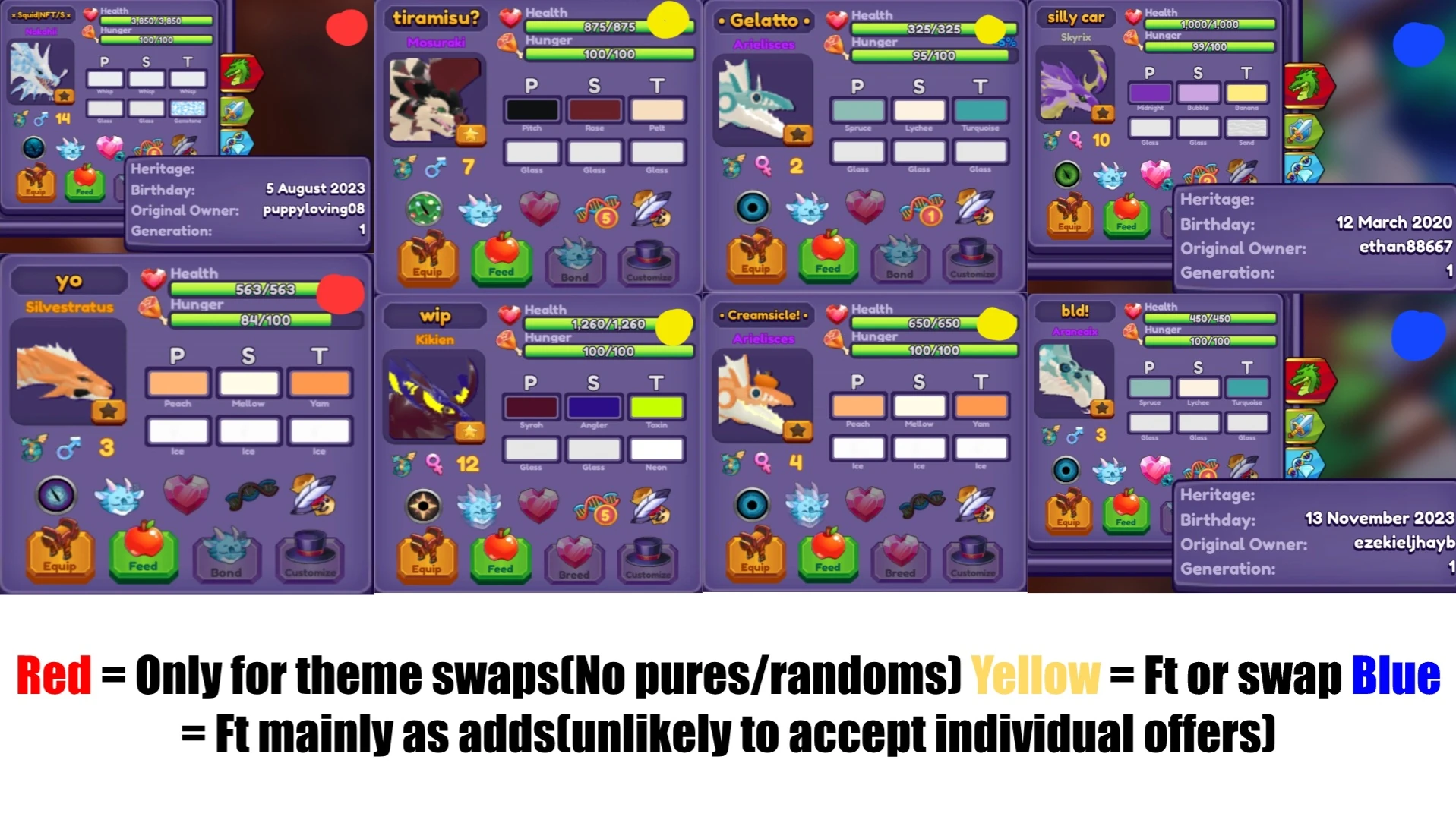 Swapping/trading | Fandom