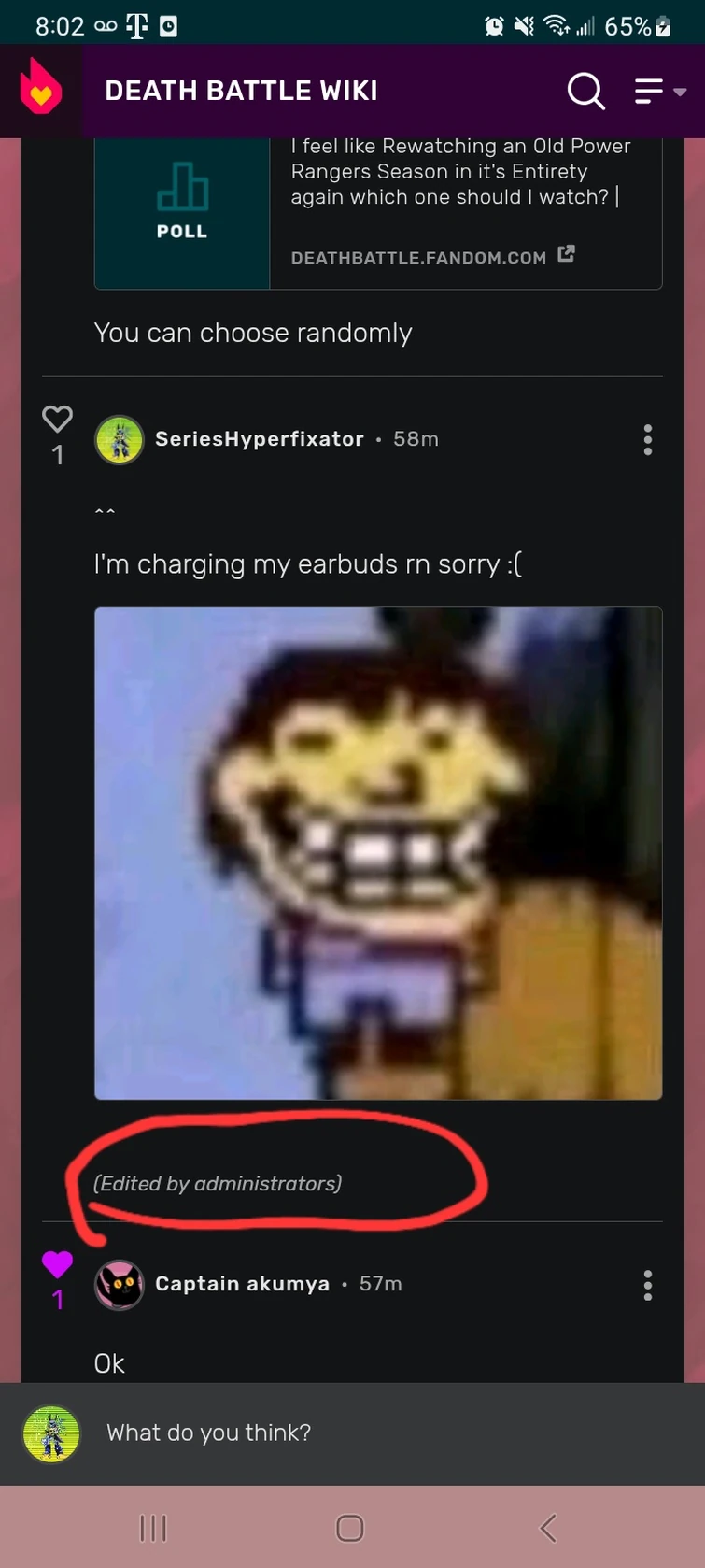 General Discussions Thread | Fandom