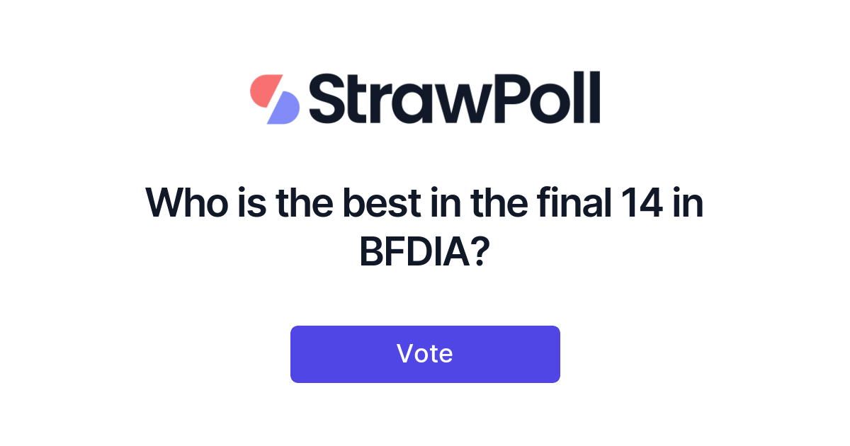 Who is the best in BFDIA's final 14 | Fandom