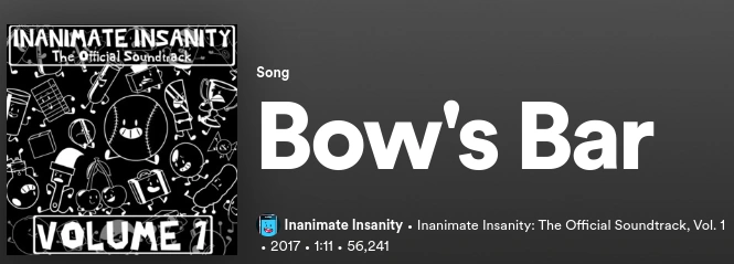 they always talk about test tube tango but never bow's bar 😿 | Fandom