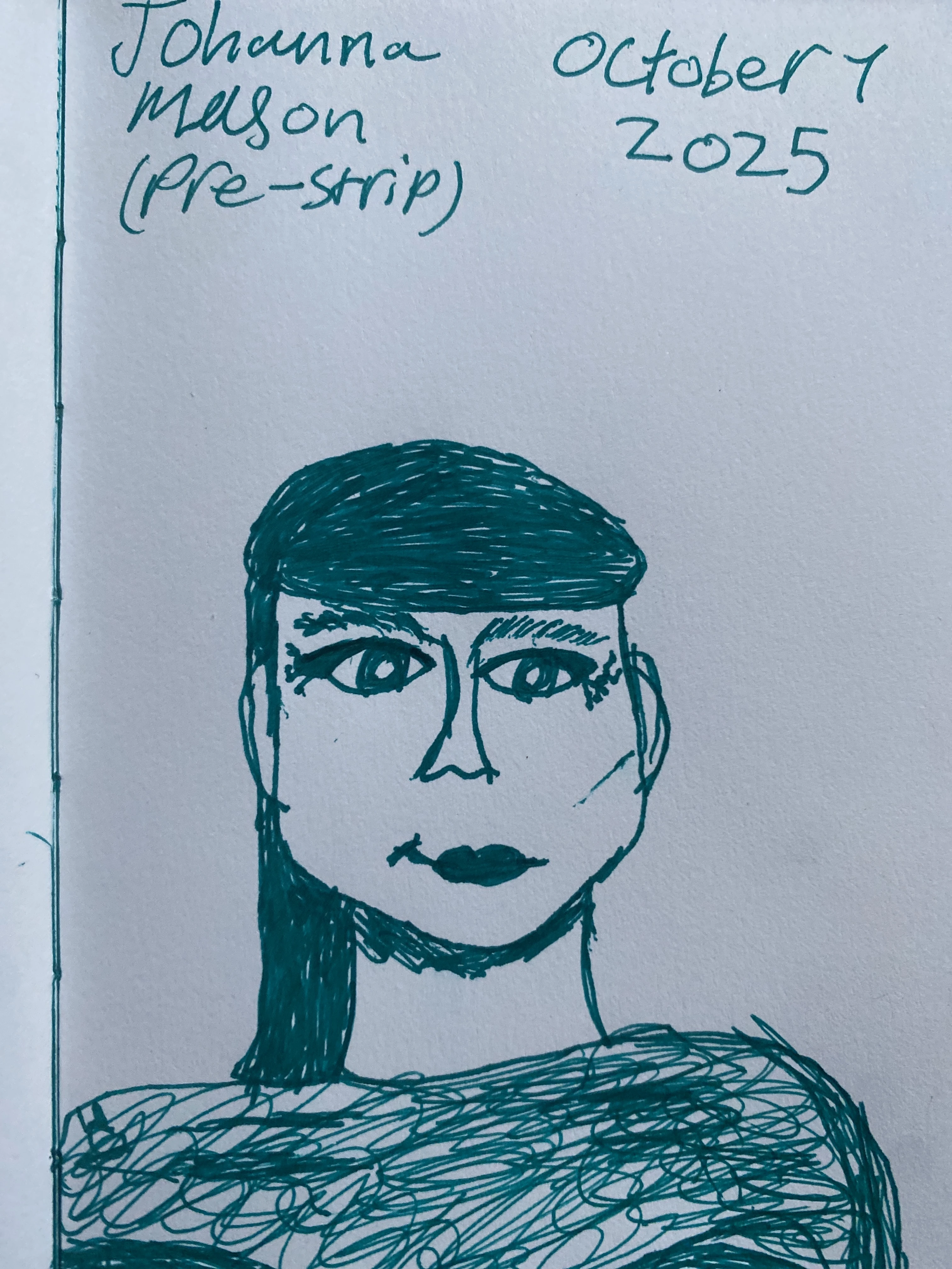 Quick Johanna fanart w/ pen | Fandom