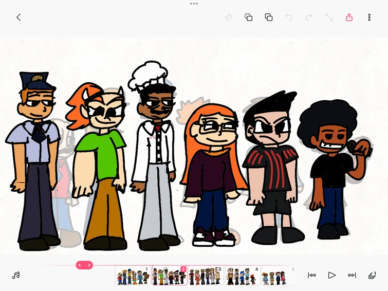 Sml redesigned/redrawn characters. | Fandom