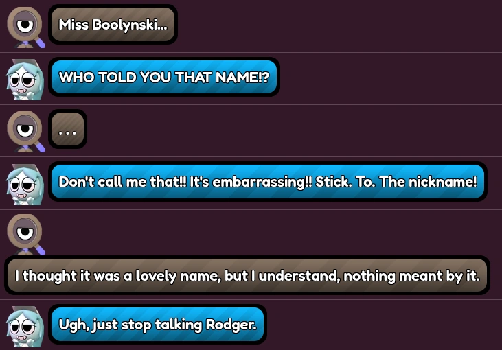 (Yesterday, I found out about this dialogue.) | Fandom