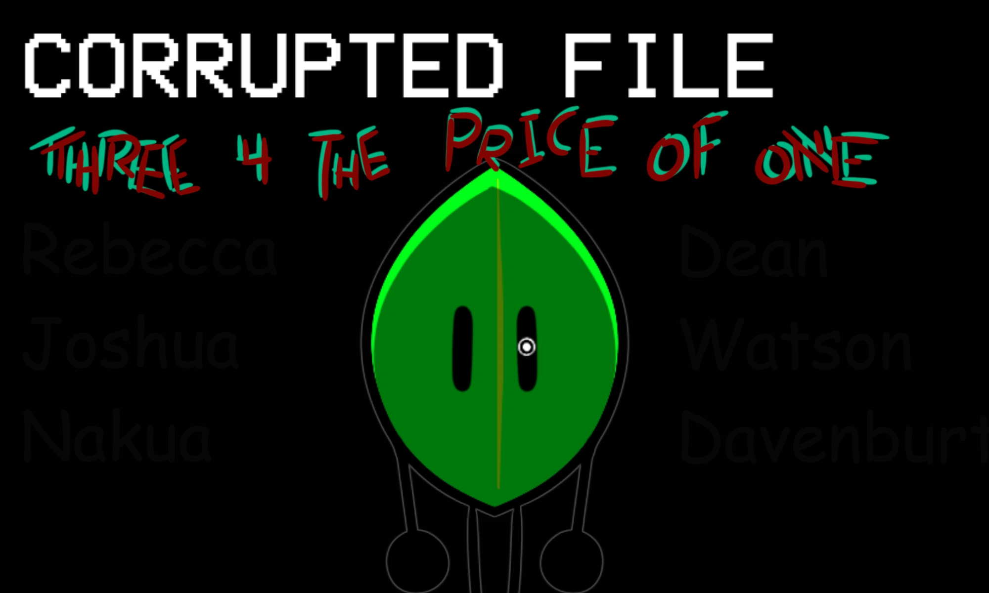 Corrupted File: Three For the Price of One | Fandom