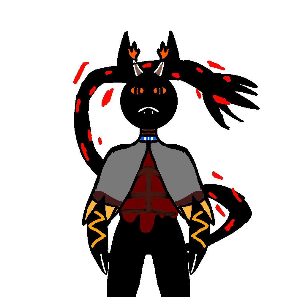 my first time drawing my baba boy Waffles | Fandom