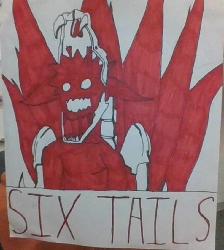 Naruto Six-Tails Fanart | Fandom