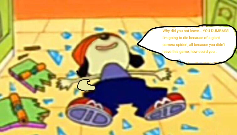 My PaRappa au (is related to pizza tower because he is friends with ...