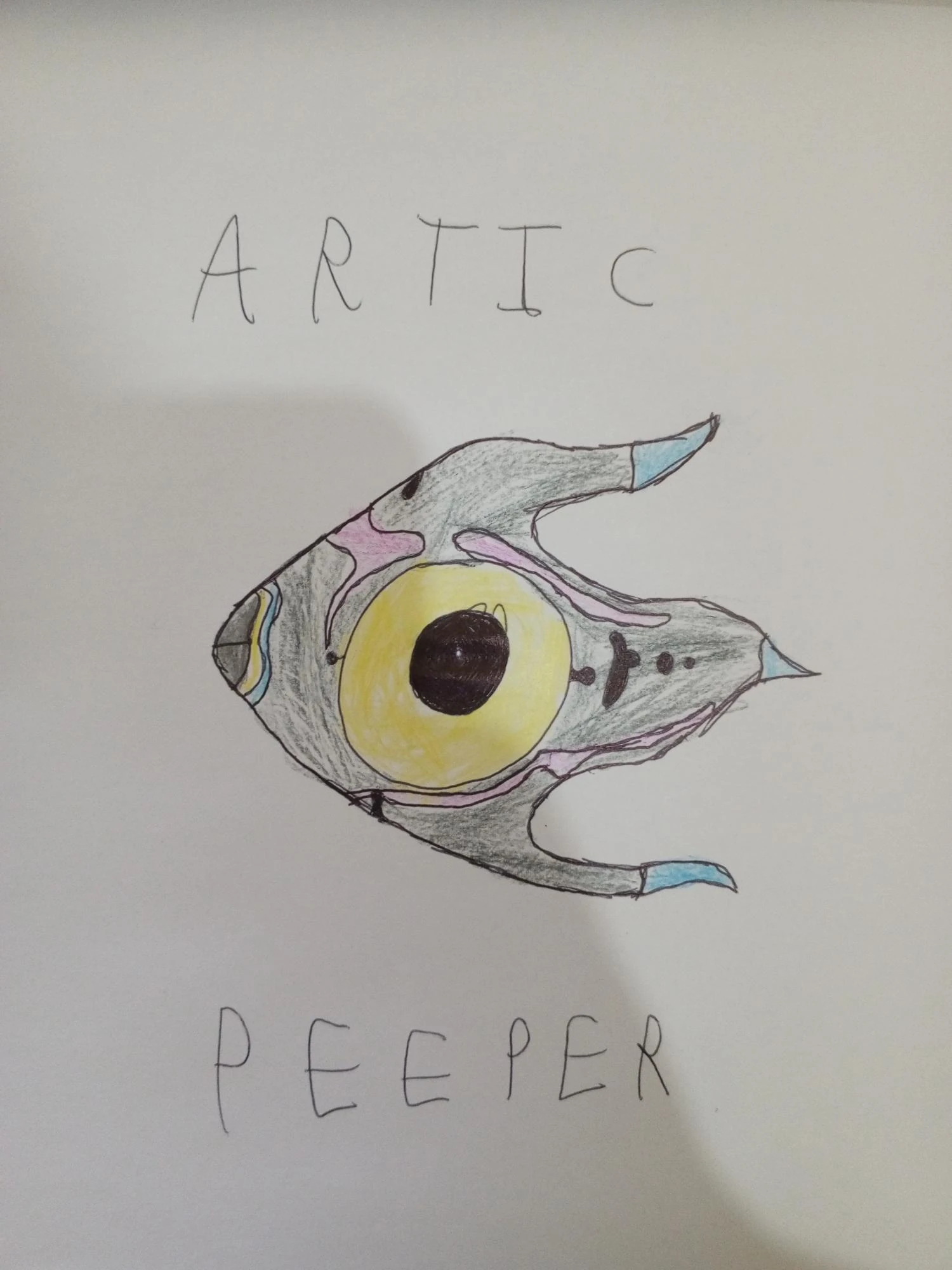 This is my Artic Peeper drawing! Send me some another creatures to I ...